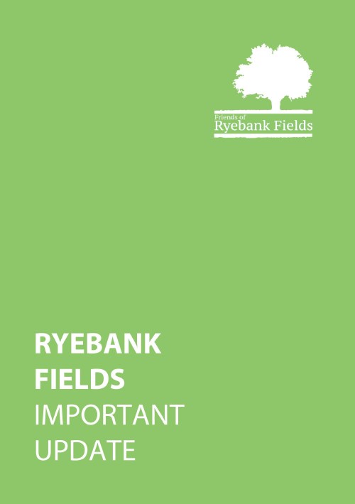 WHAT CAN I DO? - SAVE RYEBANK FIELDS